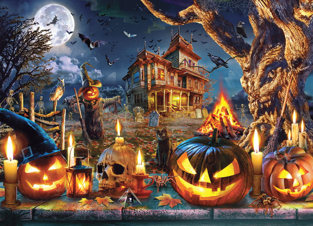 Halloween Nightmare Simple Sections Jigsaw Puzzle – Mary Maxim Ltd