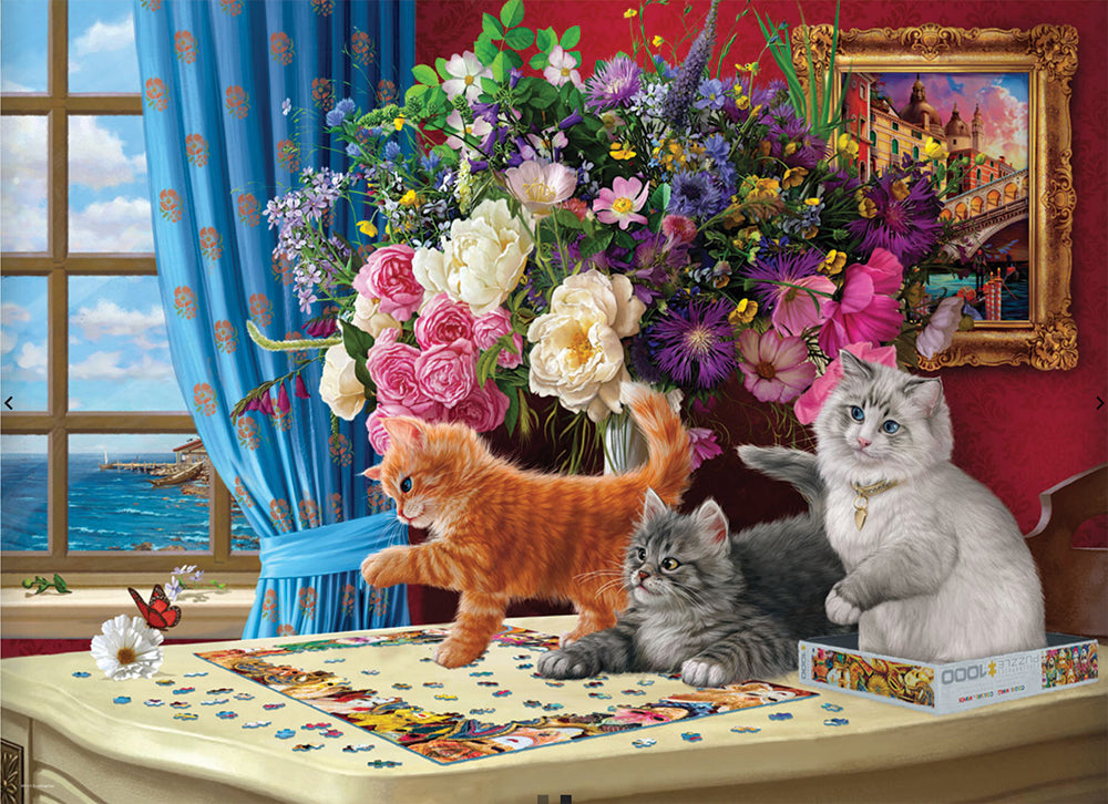 Puzzling Cats Jigsaw Puzzle – Mary Maxim Ltd