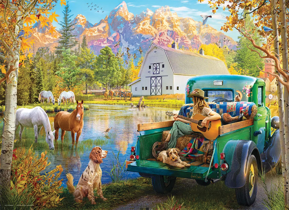 Singing Lake Jigsaw Puzzle – Mary Maxim Ltd