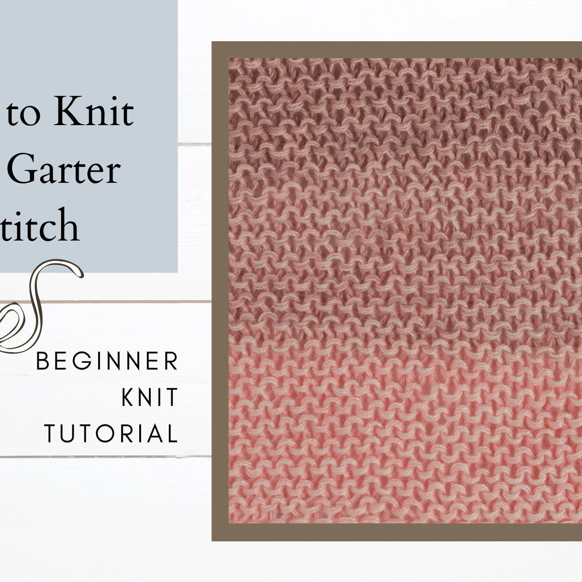 How to Knit the Garter Stitch - Knitting for Beginners – Mary Maxim Ltd