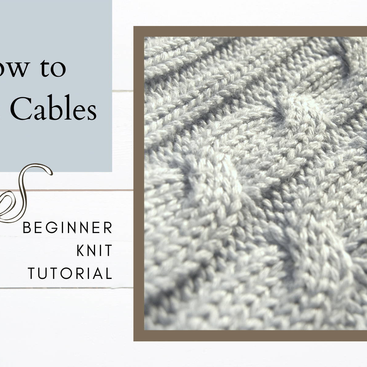How to Knit Cables for Beginners – Mary Maxim Ltd
