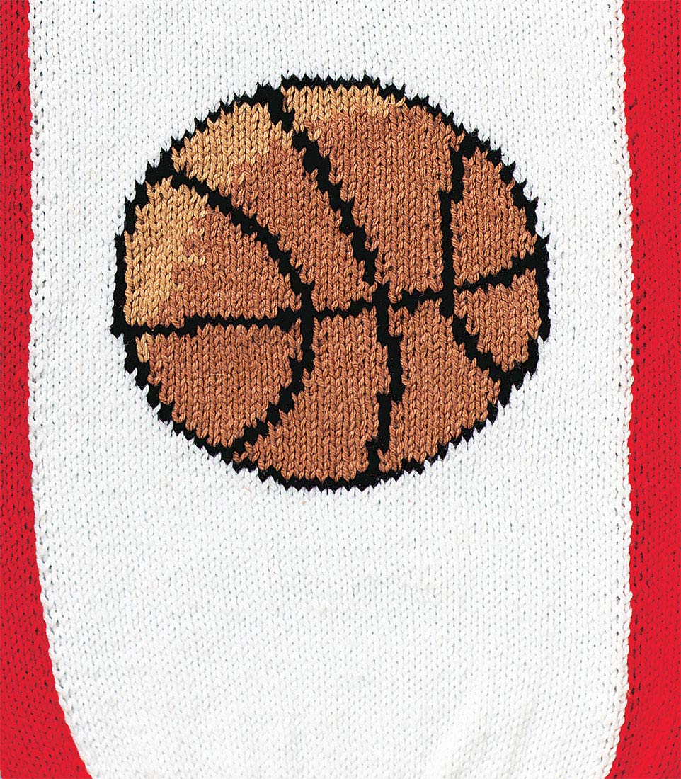 Basketball Pullover Pattern – Mary Maxim Ltd