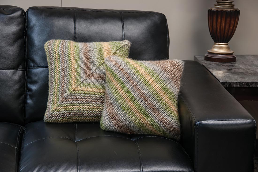 Mitered Pillow Cover Pattern – Mary Maxim Ltd
