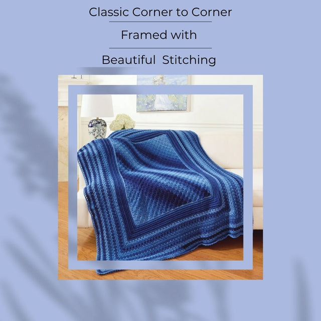 Weavers Window Blanket – Mary Maxim Ltd