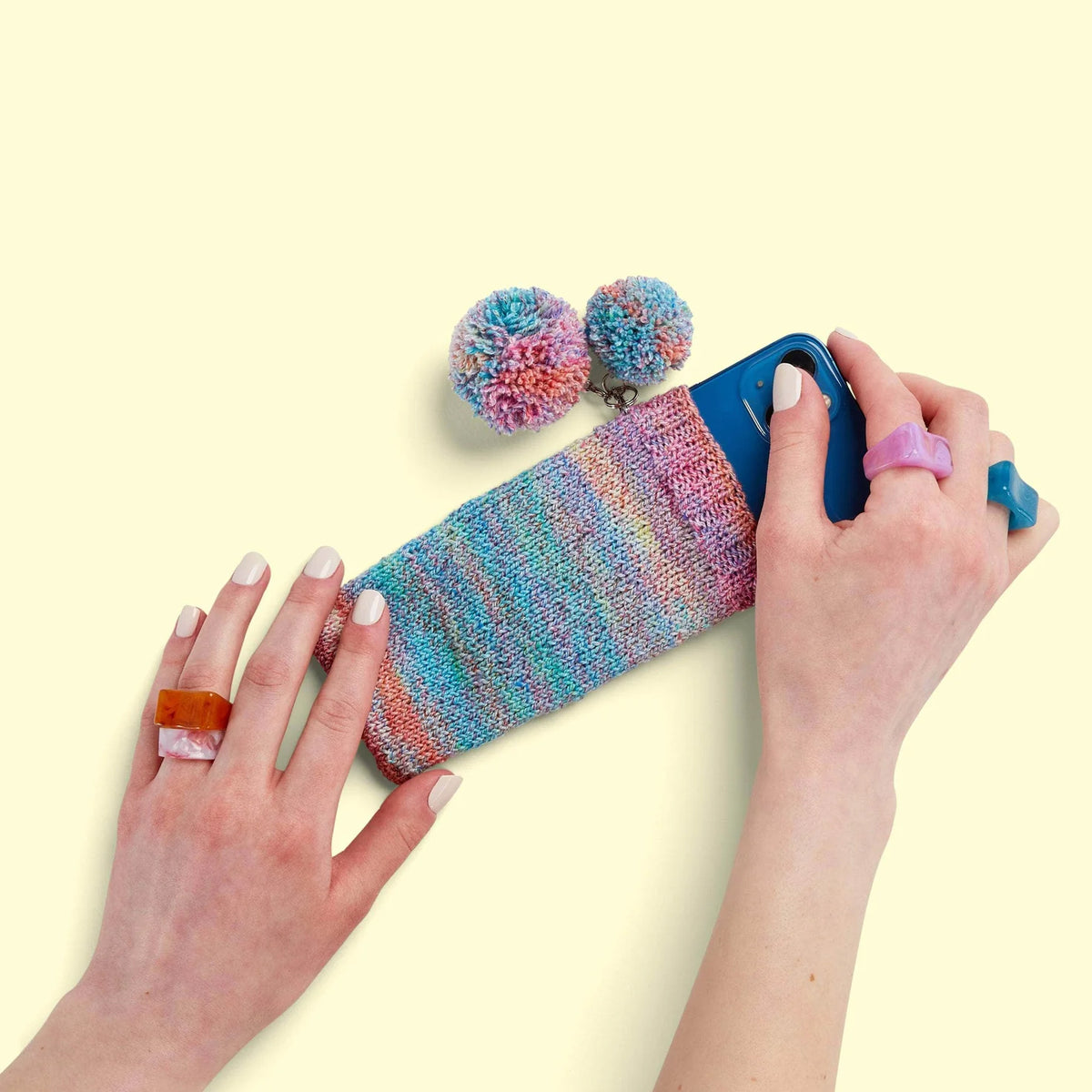 Free Phone Sock Pattern – Mary Maxim Ltd