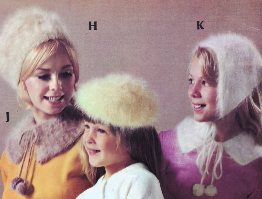 Child's Angora Tam Pattern – Mary Maxim Ltd