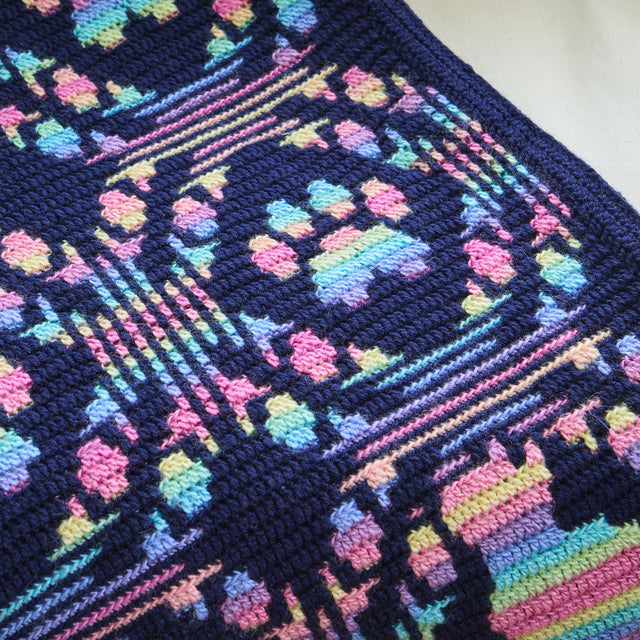 Witty Kitty Afghan – Mary Maxim Ltd