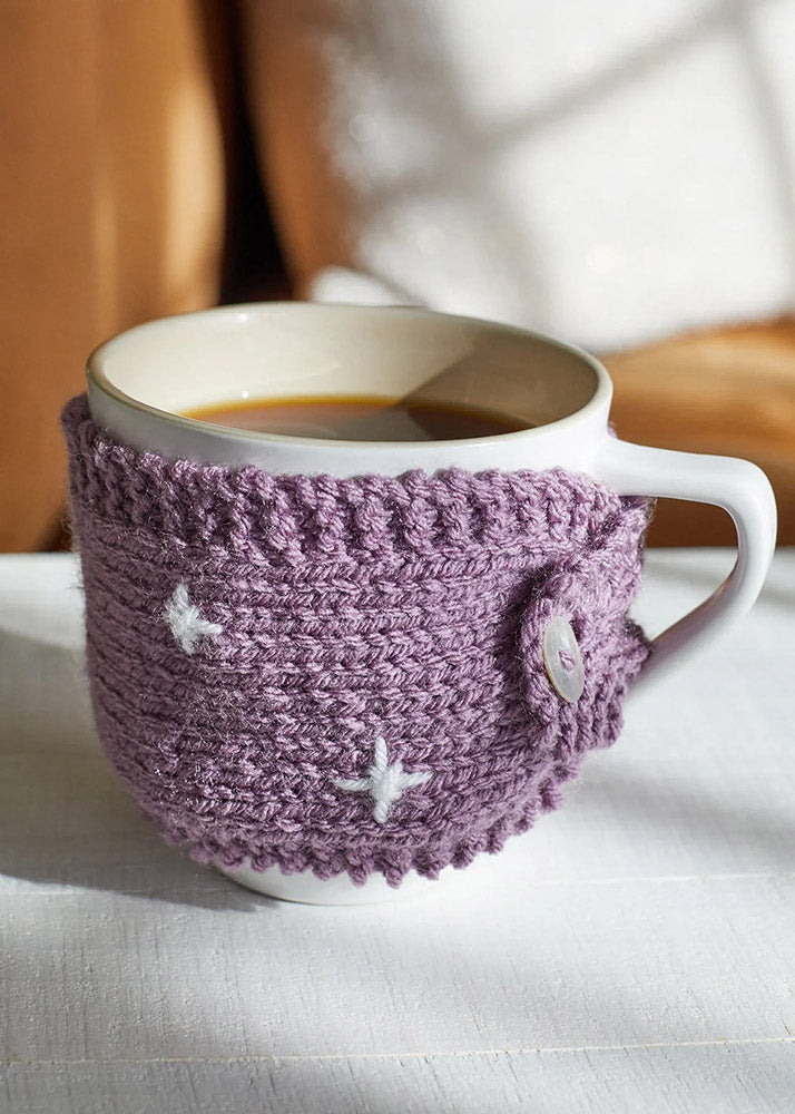Free Mug Cozy Pattern – Mary Maxim Ltd