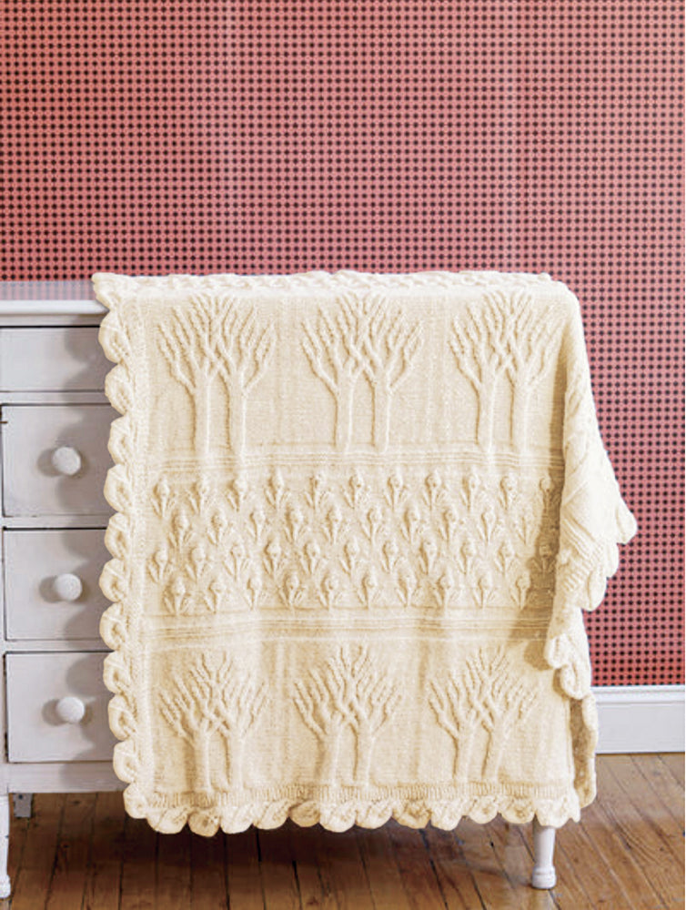 Tree of Life Afghan – Mary Maxim Ltd