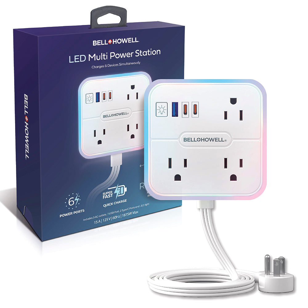 Bell+Howell LED Multi Power Station – Mary Maxim Ltd