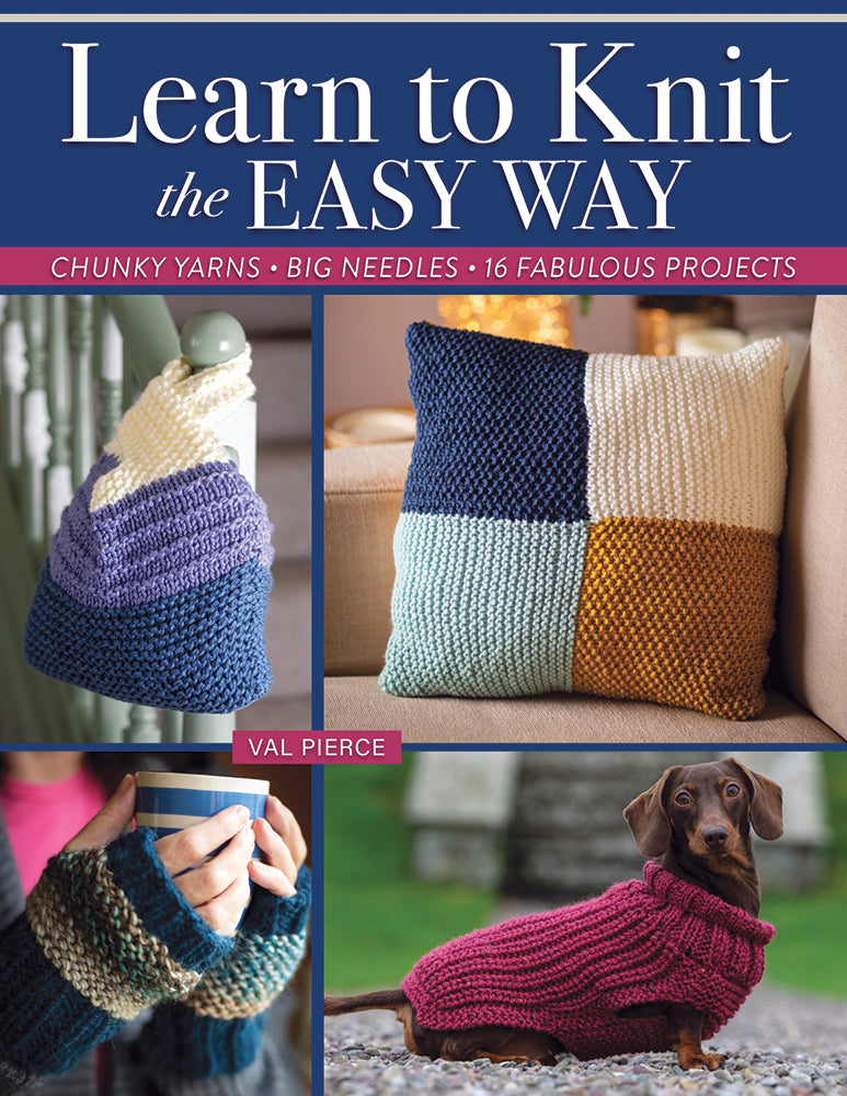 Learn to Knit the Easy Way Book – Mary Maxim Ltd