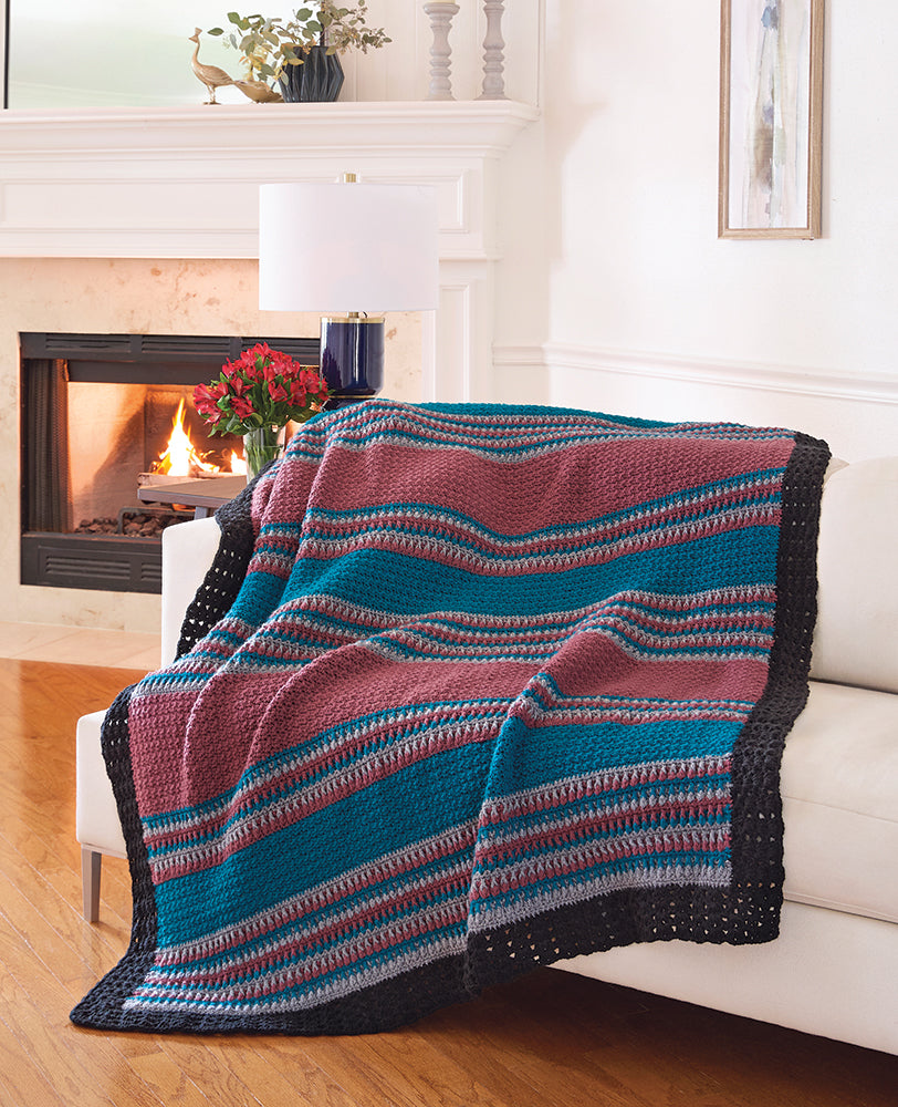 Dutton's Crossing Blanket – Mary Maxim Ltd