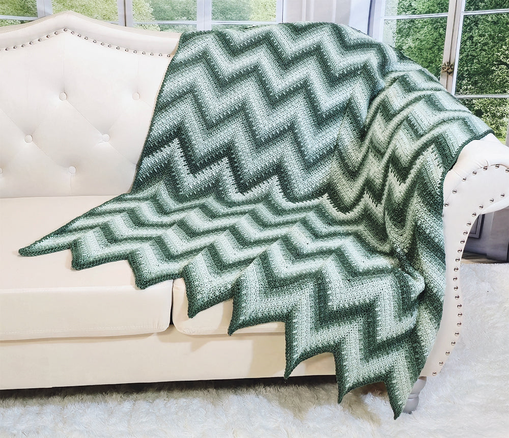 Serenade Heartstrings Afghan – Mary Maxim Ltd