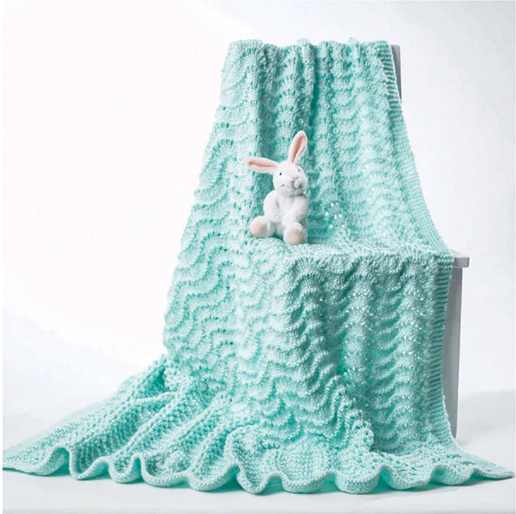 Knit Baby Blanket – Mary Maxim Ltd