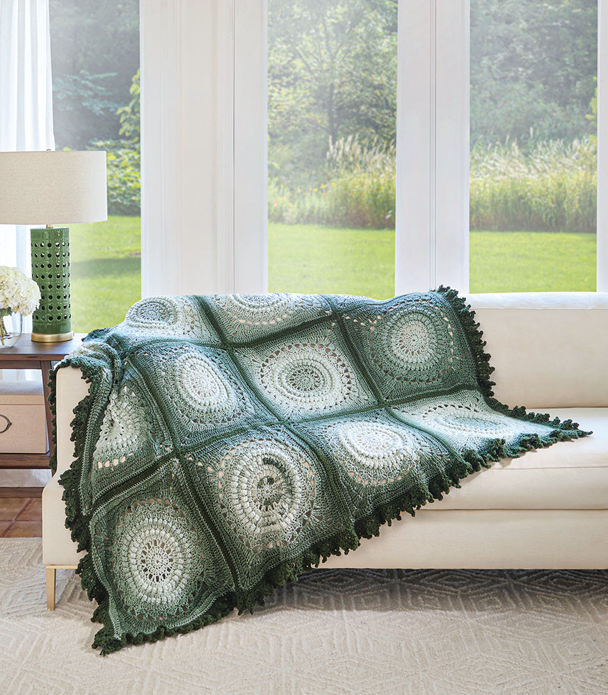 Echoing Keys Blanket – Mary Maxim Ltd