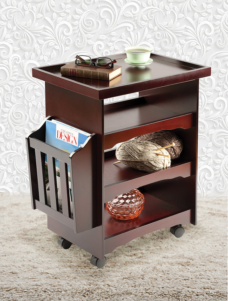 Wooden Multipurpose Rolling Cart – Mary Maxim Ltd