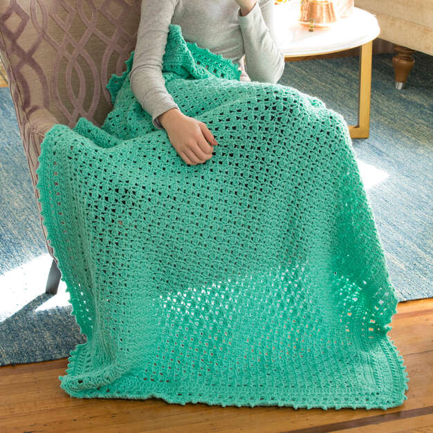Free Comforts of Home Crochet Throw Pattern – Mary Maxim Ltd