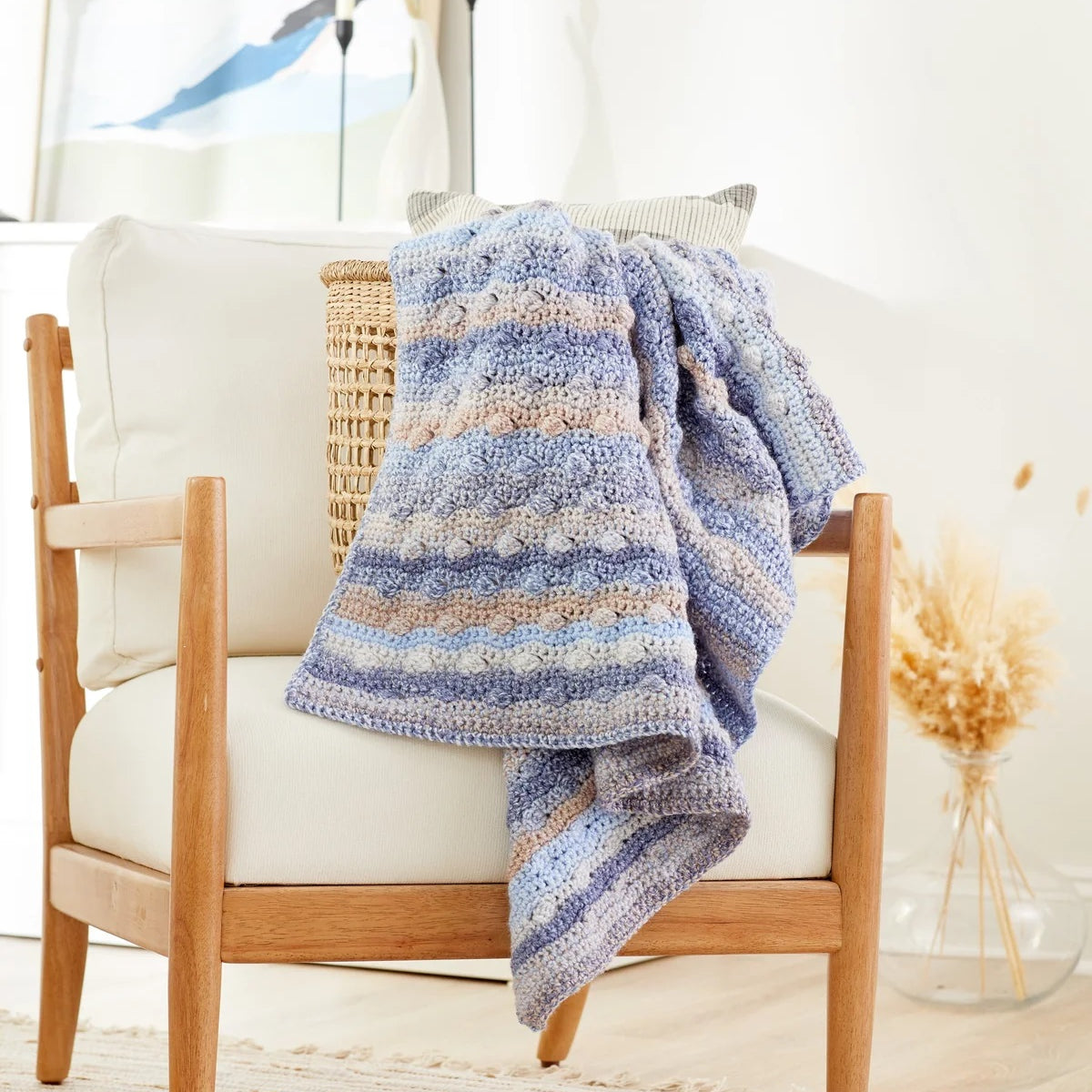Free Sideways Bobble Throw Pattern – Mary Maxim Ltd