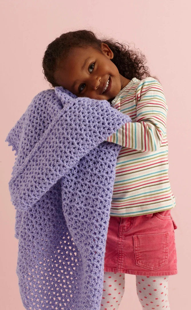 Free Little Girls Favorite Throw Pattern – Mary Maxim Ltd