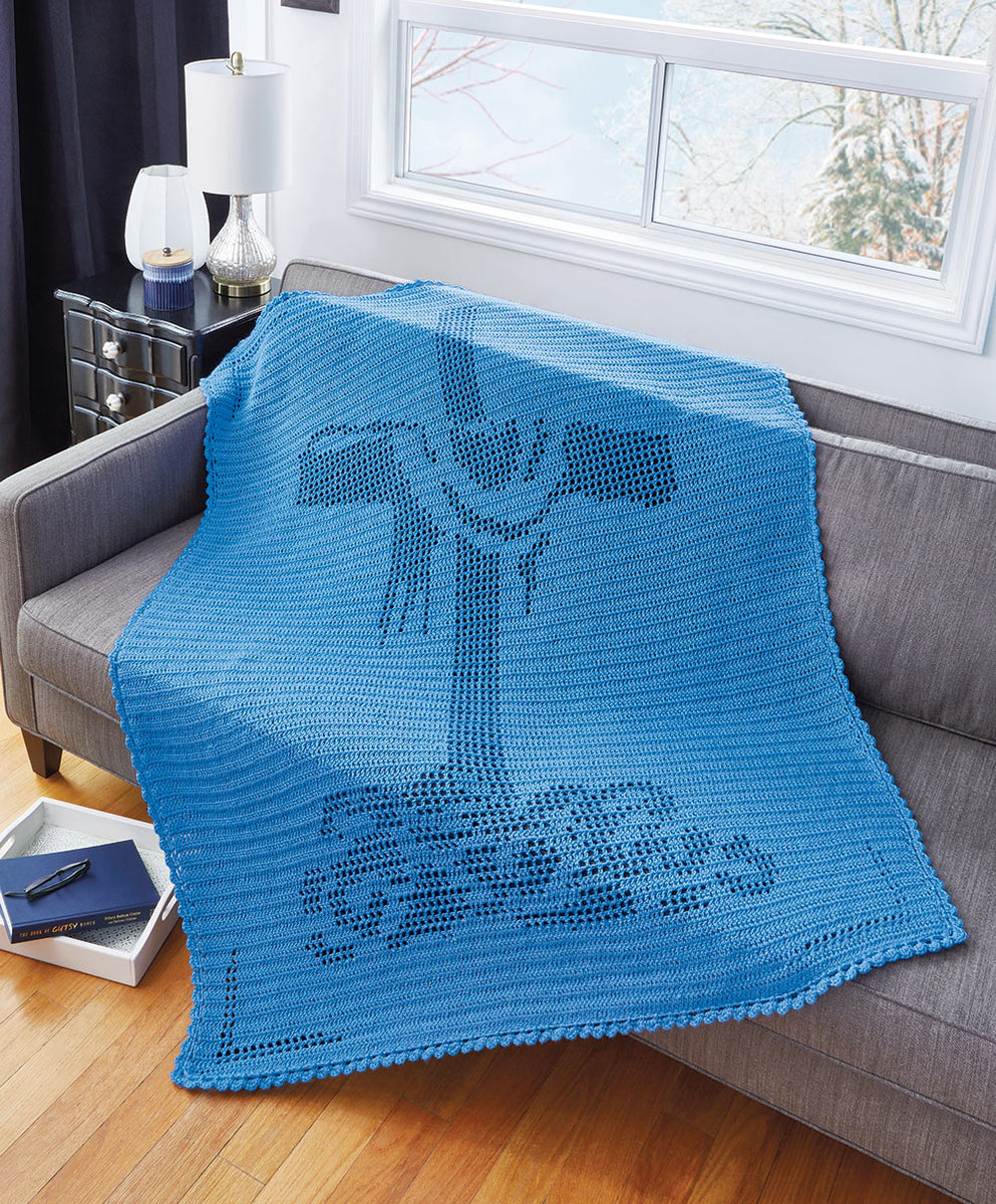 He Is Risen Throw – Mary Maxim Ltd