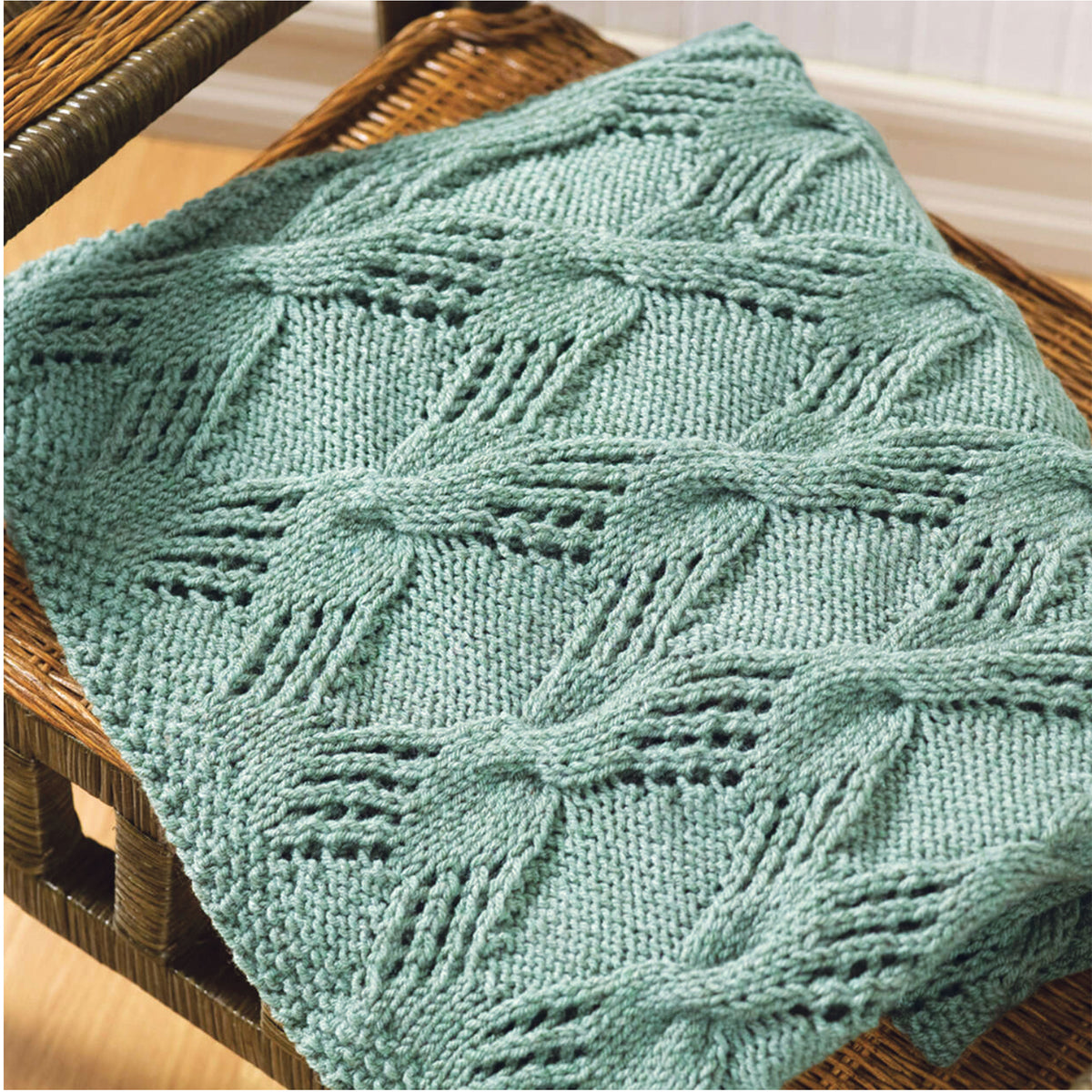 Cable Knit Throw – Mary Maxim Ltd