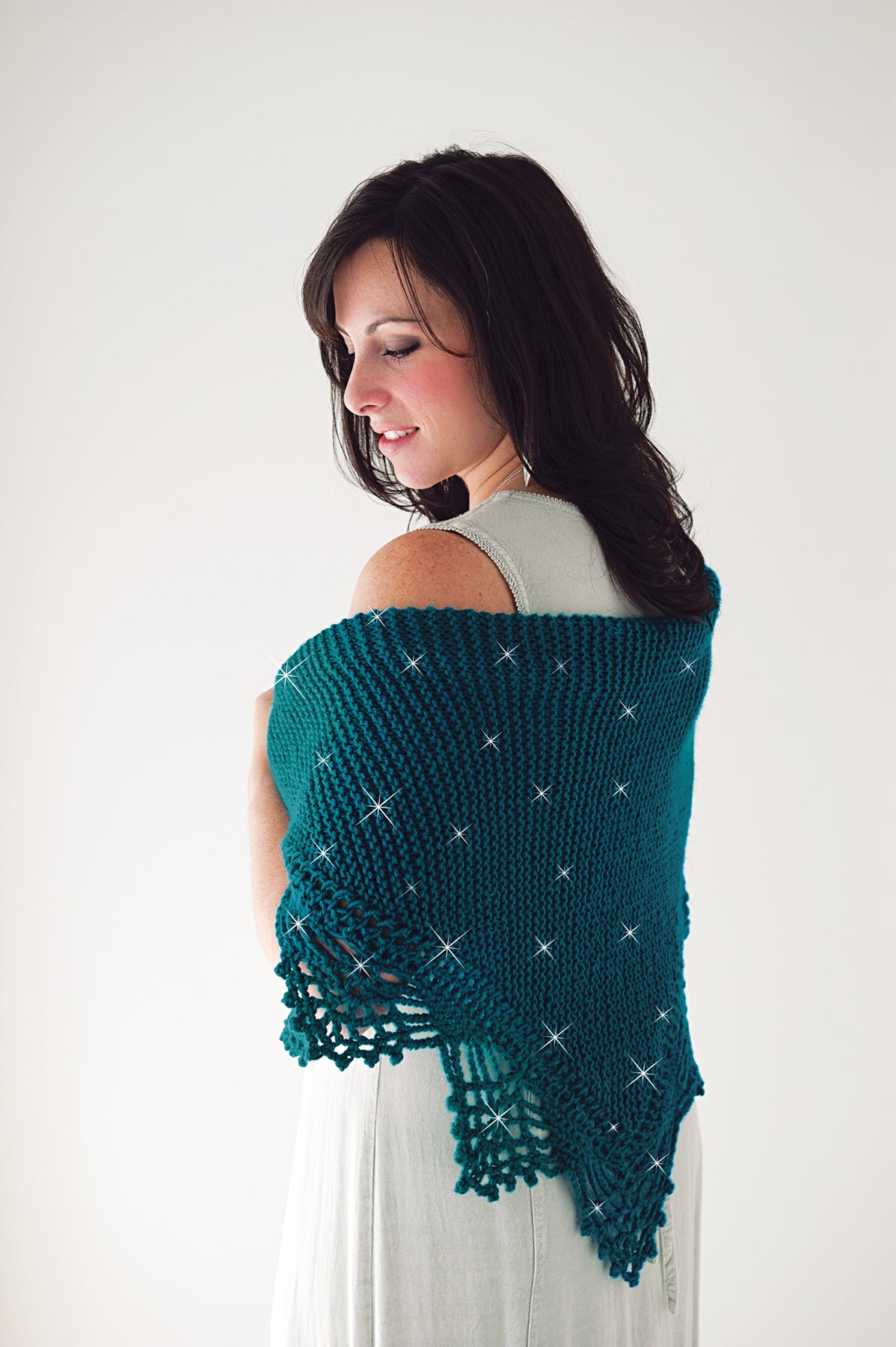 Knit and Crochet Shawl – Mary Maxim Ltd