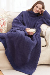 Free Adult Wrap-ghan Knit Pattern – Mary Maxim Ltd