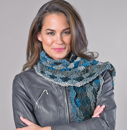 Free Shells in the Round Scarf Pattern – Mary Maxim Ltd