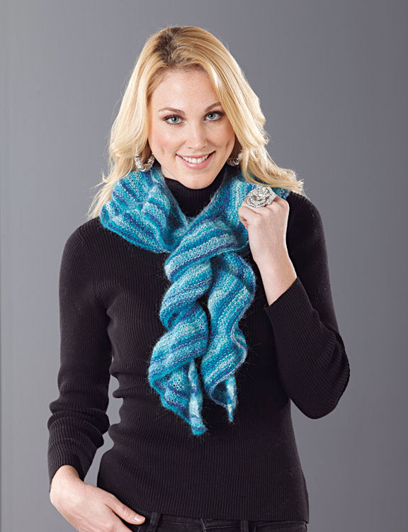Curly Scarf Knitting Pattern Lacy Ruffle Scarf – Free Knitting