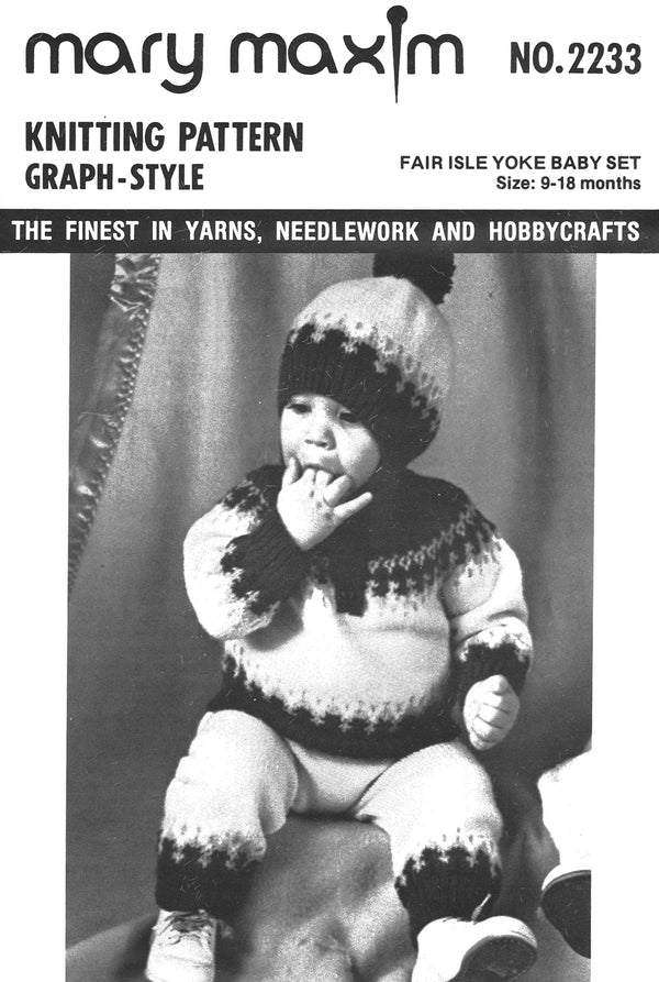 Baby Patterns – Mary Maxim Ltd