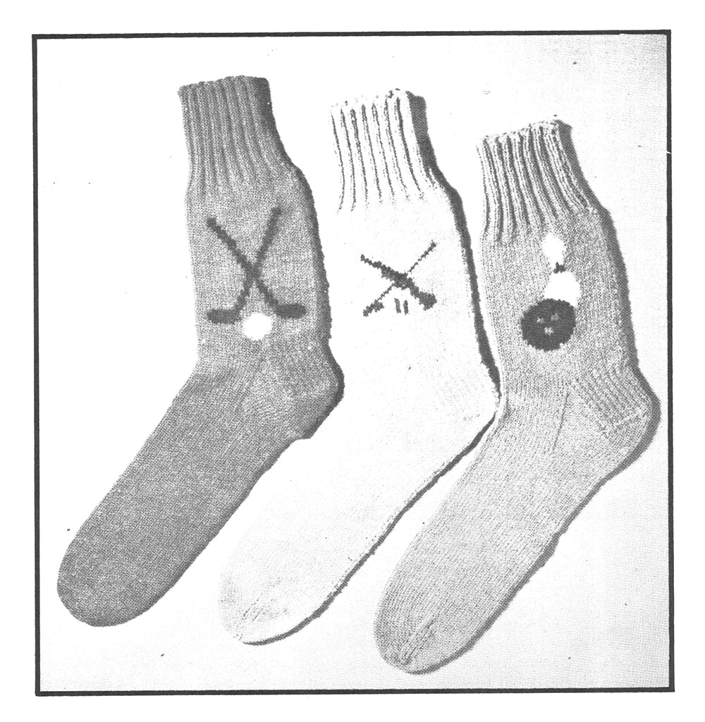 Socks - Sports Pattern – Mary Maxim Ltd