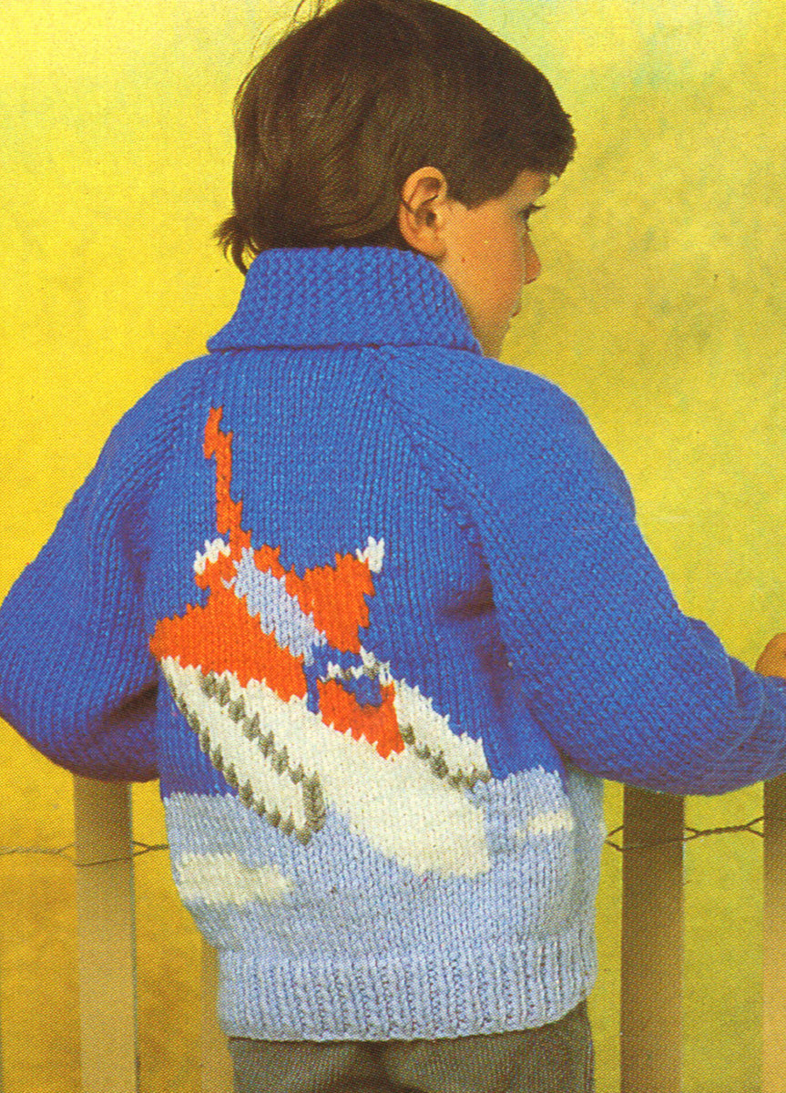 Space Shuttle Sweater Pattern – Mary Maxim Ltd