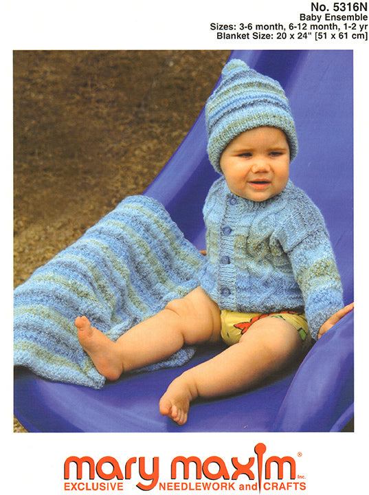 Baby Ensemble Pattern – Mary Maxim Ltd