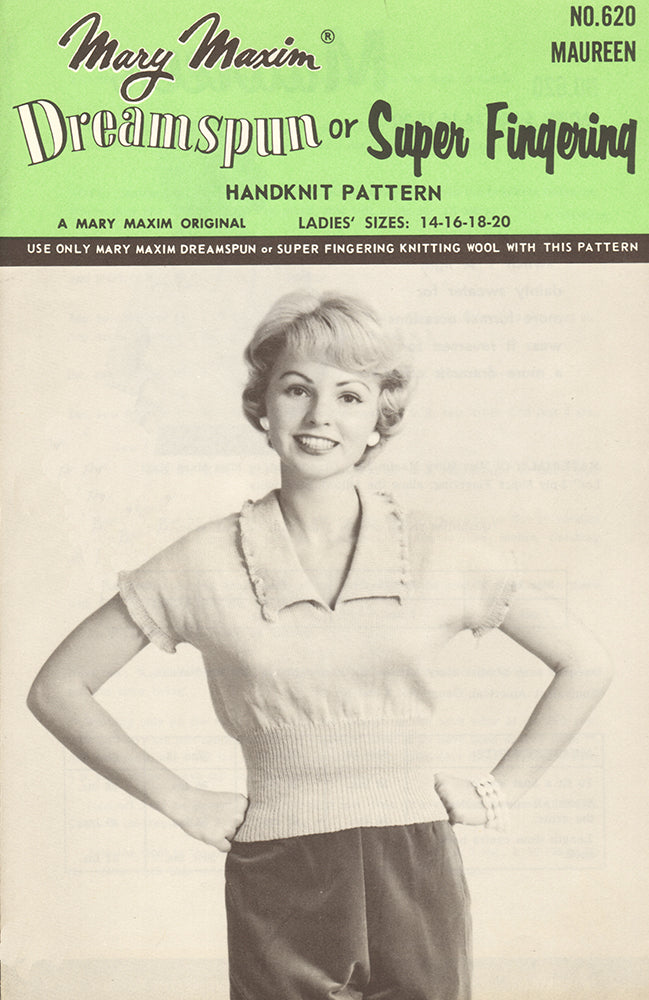 Maureen Top Pattern – Mary Maxim Ltd