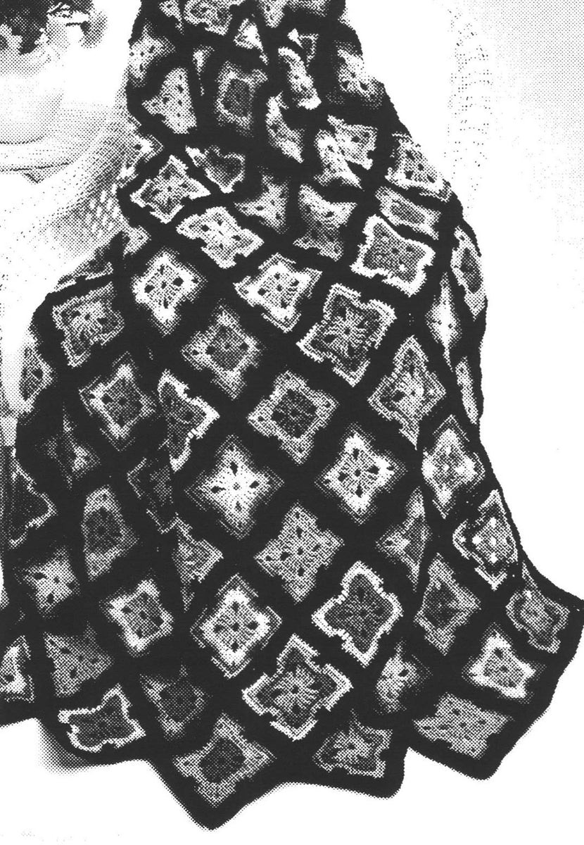 Spectrum Afghan Pattern – Mary Maxim Ltd