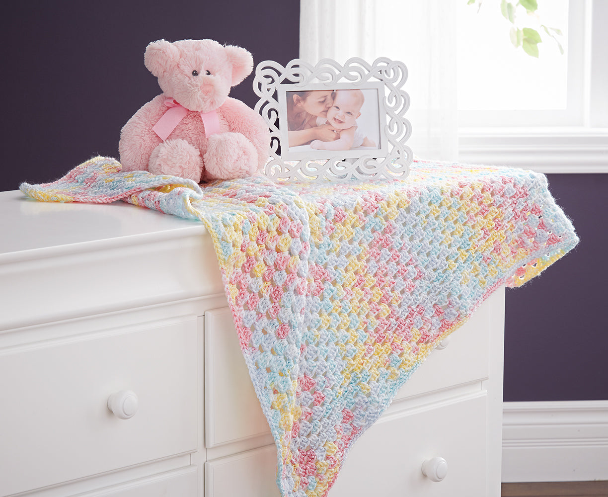 Baby Granny Blanket Pattern – Mary Maxim Ltd